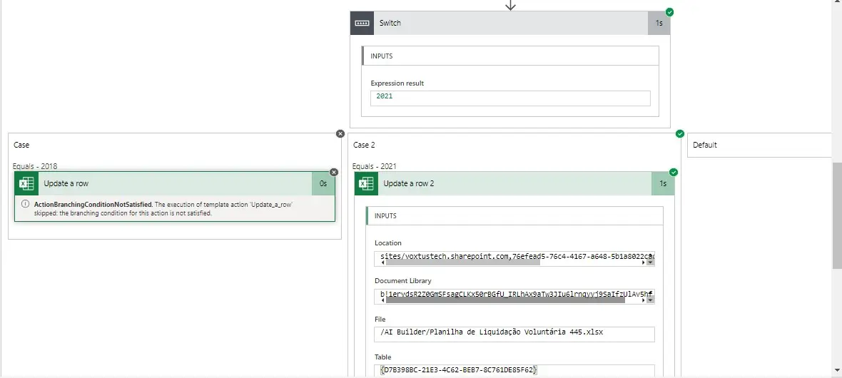 Fix Unexpected Exception in Branching Condition Flow | Voxtus