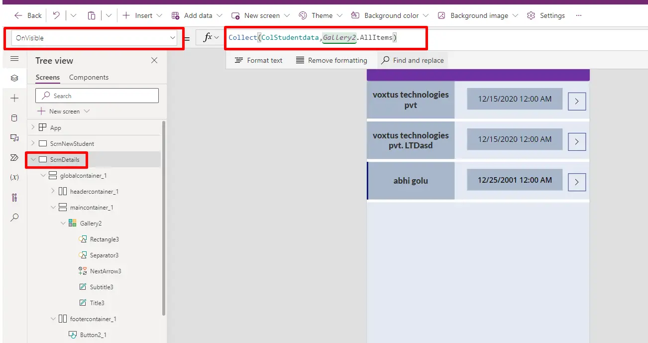 Set, Context, and Collection Variables in Canvas Apps | Voxtus